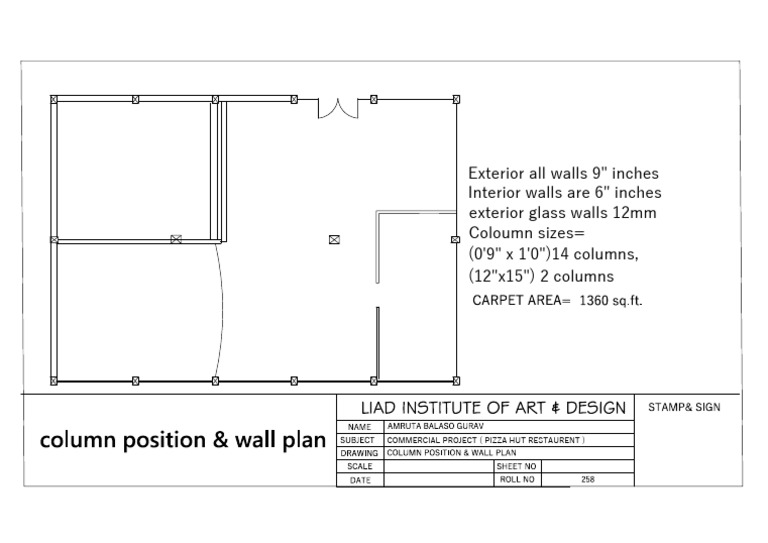 Columns and Walls - 061729 | PDF