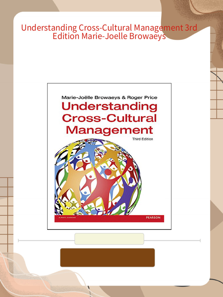 Understanding Cross-Cultural Management 3rd Edition Marie-Joelle ... Understanding Cross-Cultural Management 3rd Edition Marie-Joelle ...