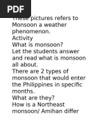 Understanding Monsoons in the Philippines | PDF | Monsoon ...