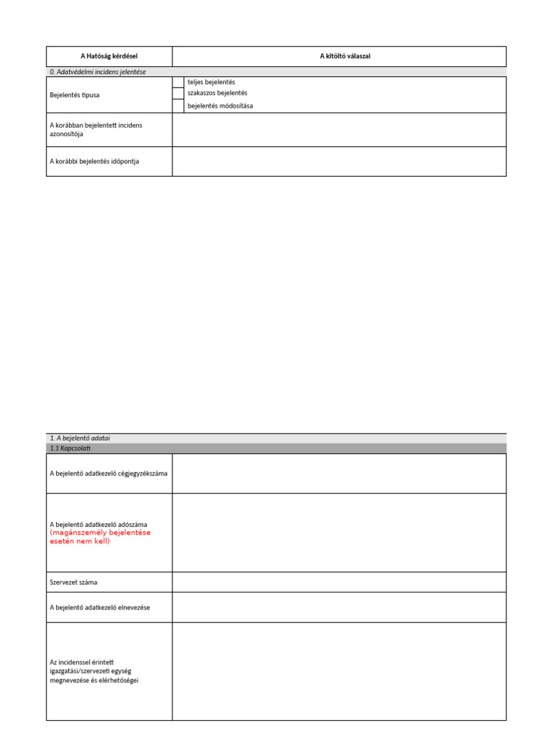 Papir Alapu Bejelento v1 - 2 | PDF