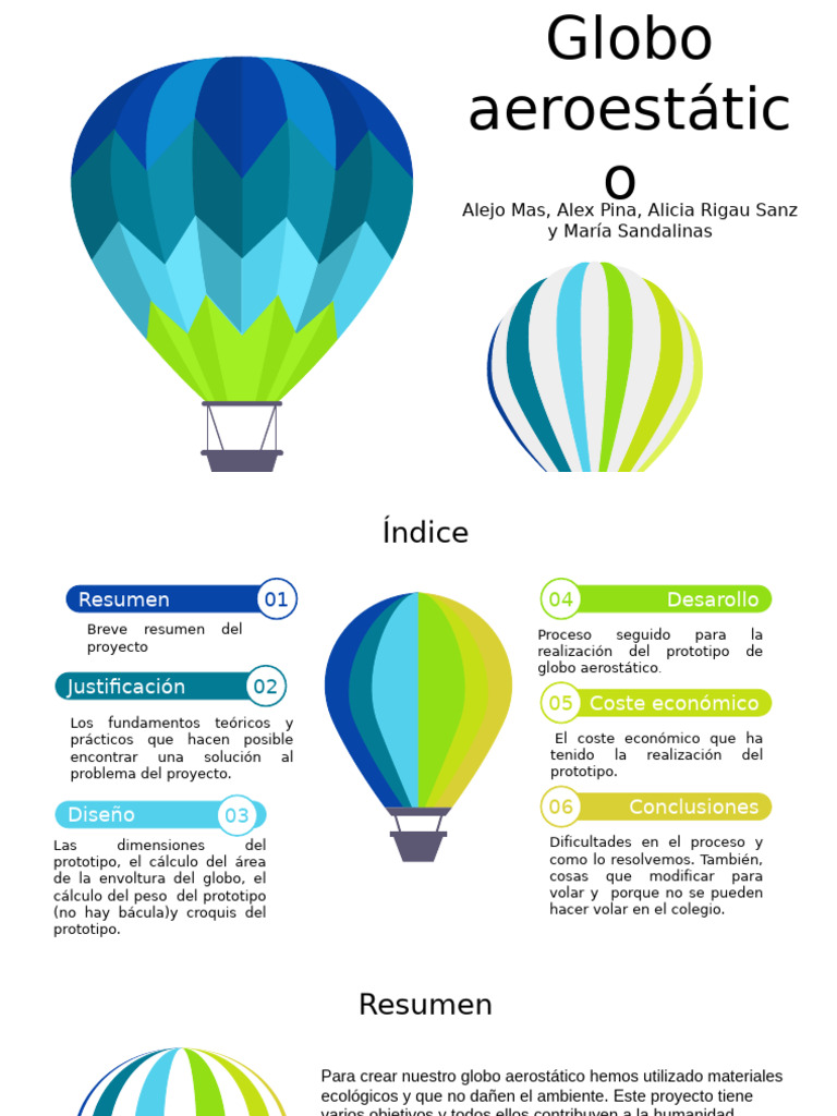 Globo Aerostático | PDF | Globo (Aeronáutica) | Flotabilidad