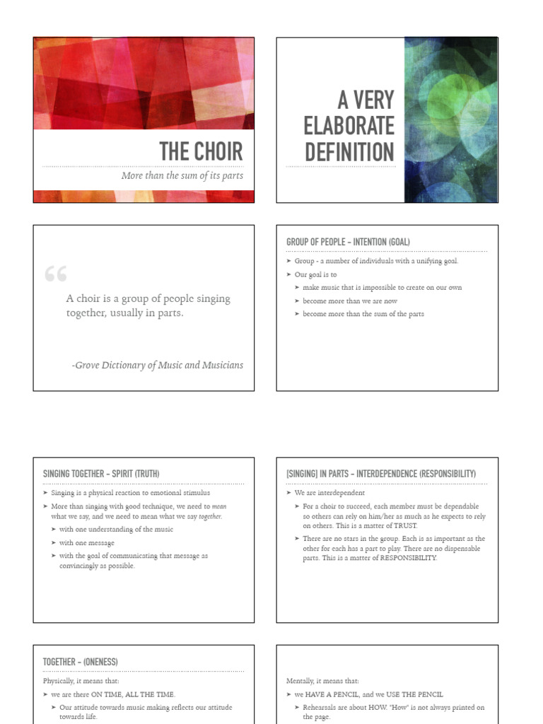 Choral Conducting Rodriguez 3 The Choir | PDF | Choir | Conducting