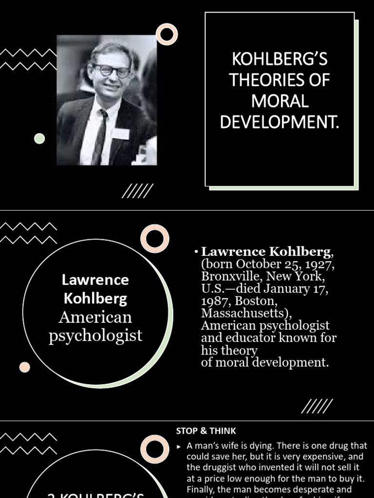 Kohlberg's Theories (Moral Development) | PDF | Psychological Concepts ...
