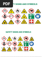 Safety Symbols and Meanings | PDF | Safety | Occupational Safety And Health