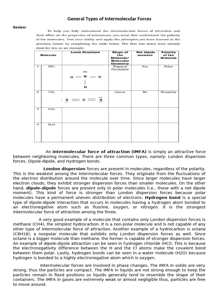 LESSON-6-General-Types-of-Intermolecular-Forces (1) | PDF