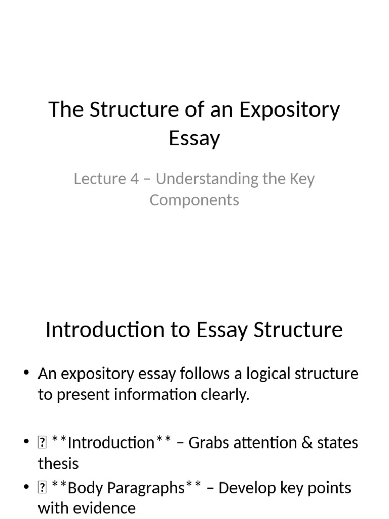 Expository Writing Lecture4 | PDF