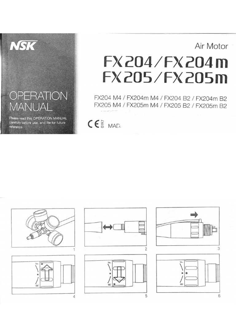 Micromotor NSK | PDF