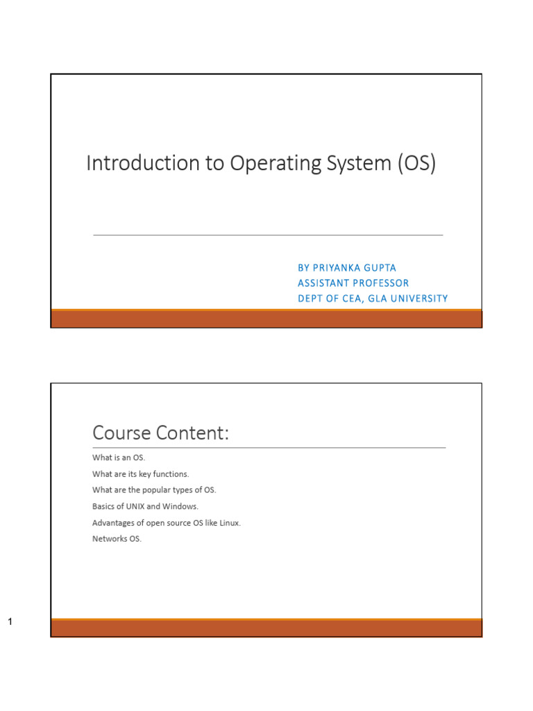 OS Module_1_Part1 (1) | PDF | Operating System | Kernel (Operating System)