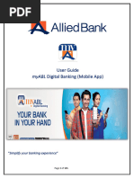 myABL Digital Banking User Guide | PDF | Payments | Cheque