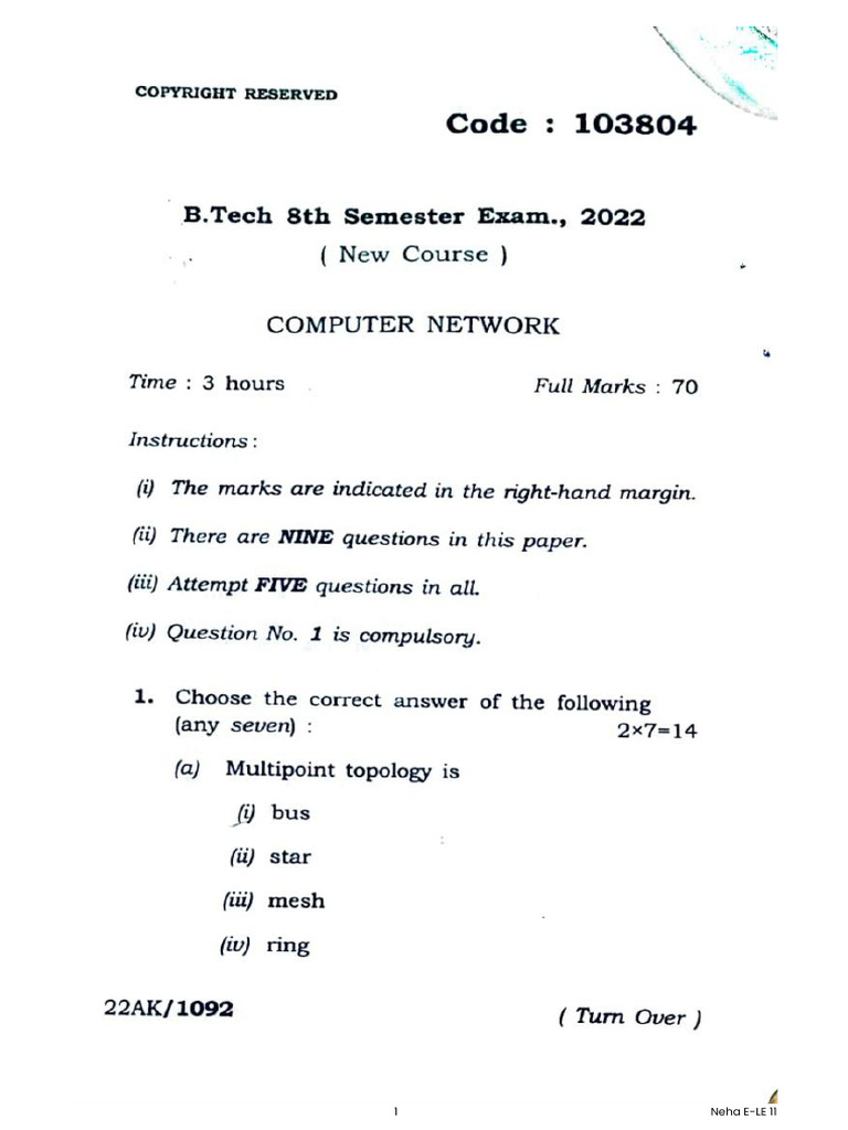 Compressed Merge Computer Network | PDF