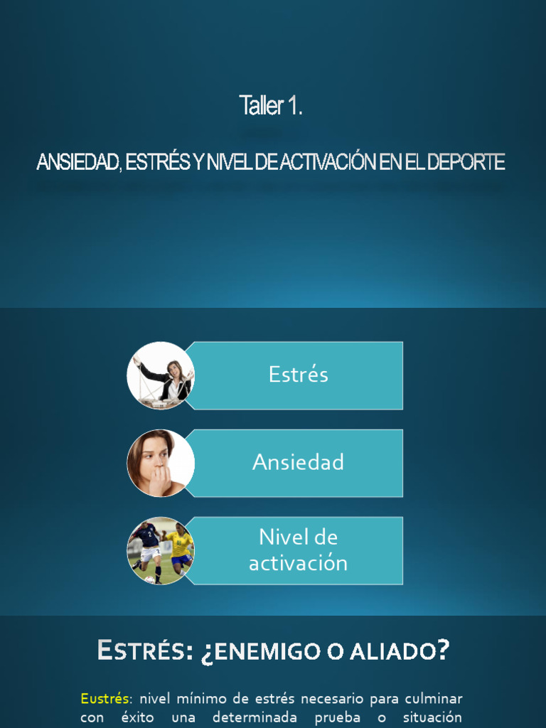 Estrés: Tipos, Fases y Técnicas de Manejo | PDF | Estrés (biología ...