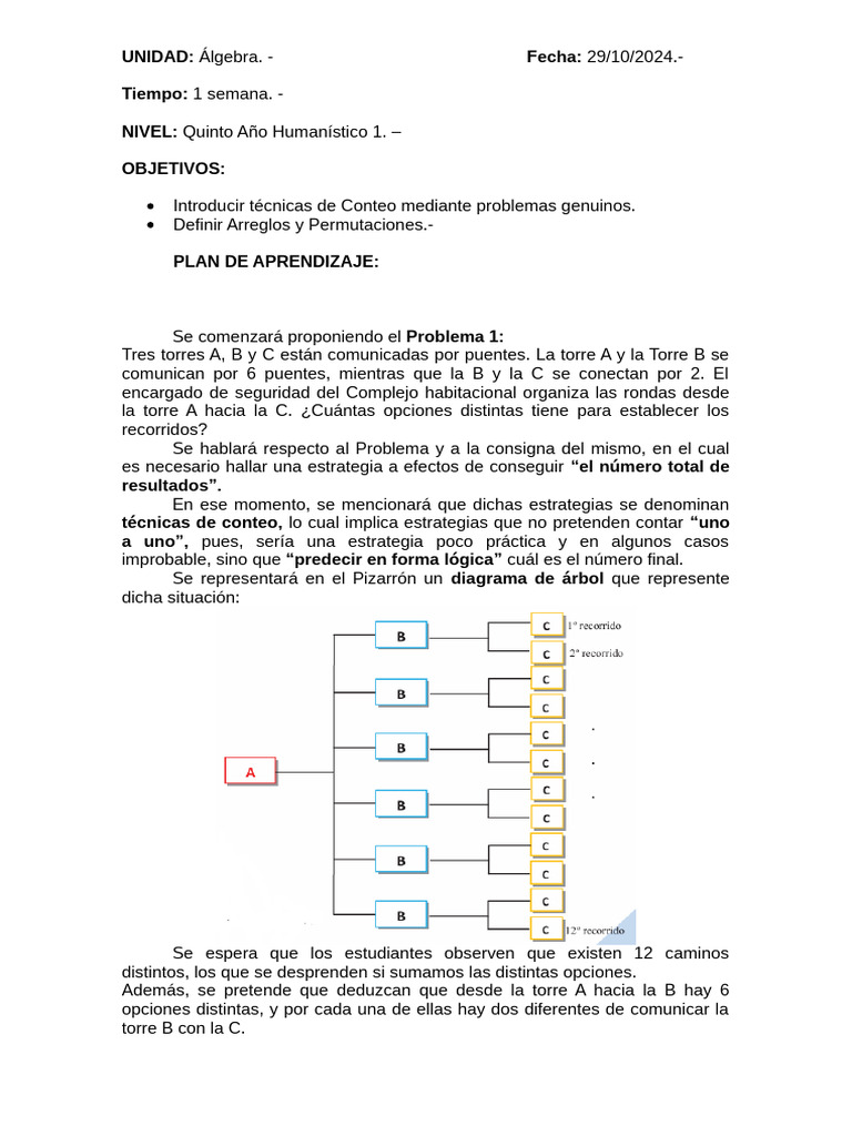 29 10 Técnicas de Conteo | PDF