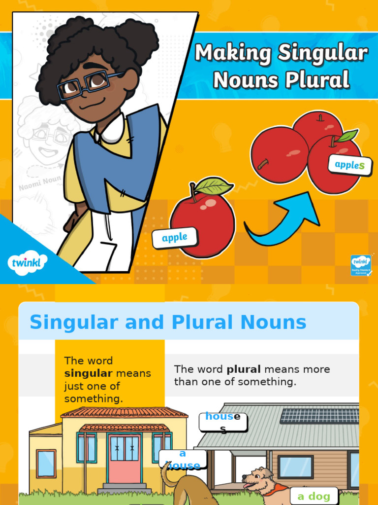 Explanatuion Making-Singular-Nouns-Plural-Powerpoint - Ver - 1 | PDF