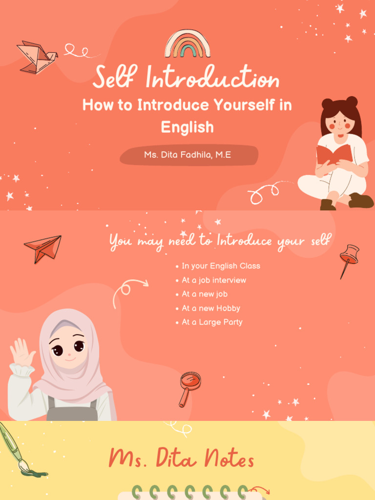 How to Introduce Yourself in English | PDF