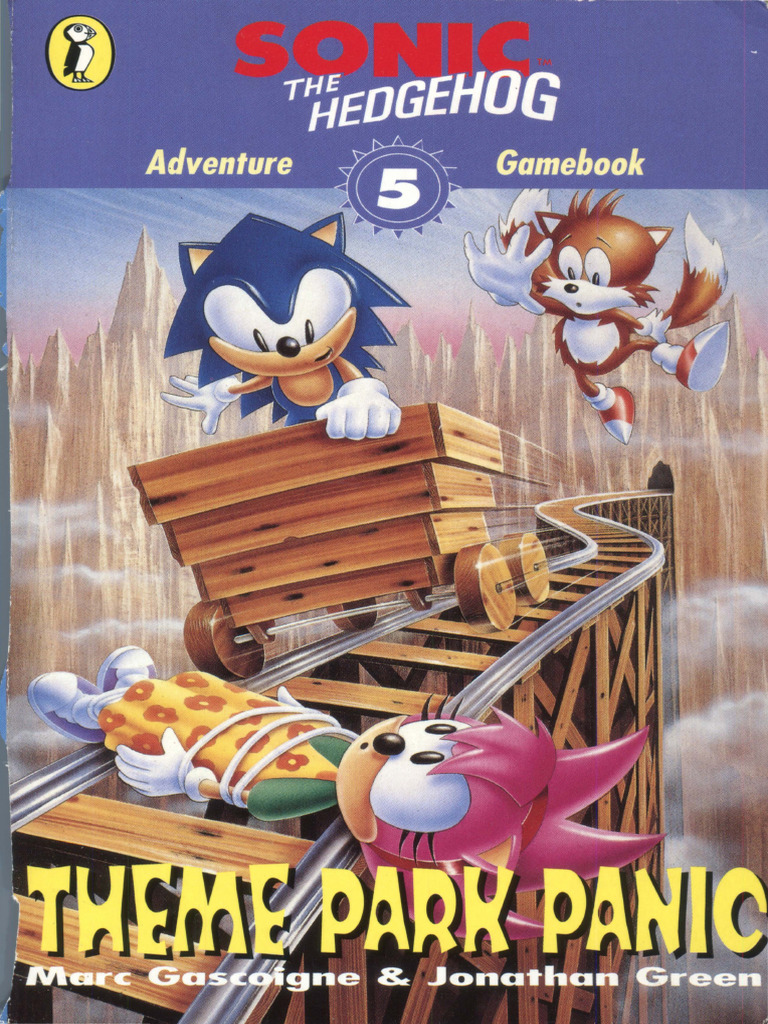 Sonic The Hedgehog Adventure Gamebook #05 - Theme Park Panic | PDF