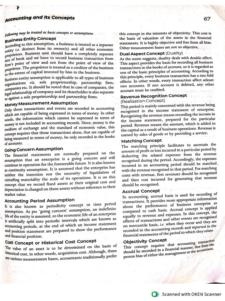 Accounting CHP 1 Part 1 | PDF