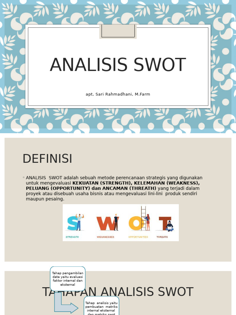 Analisis Swot | PDF