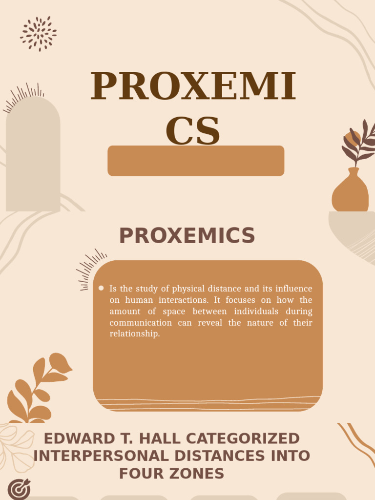 PROXEMICS | PDF