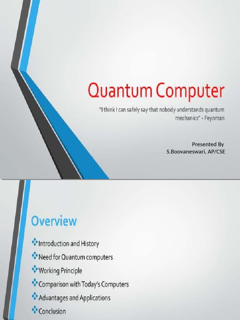 Quantum Computing Final | PDF
