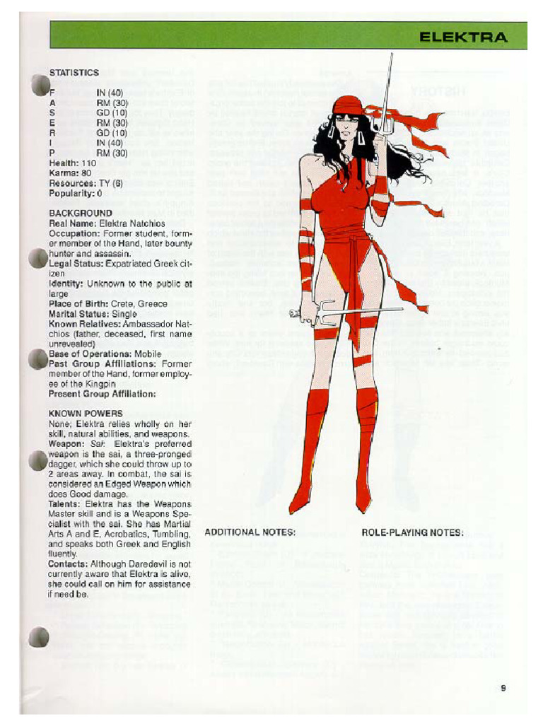 Elektra | PDF