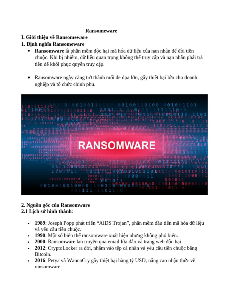 Ransomeware Slide | PDF