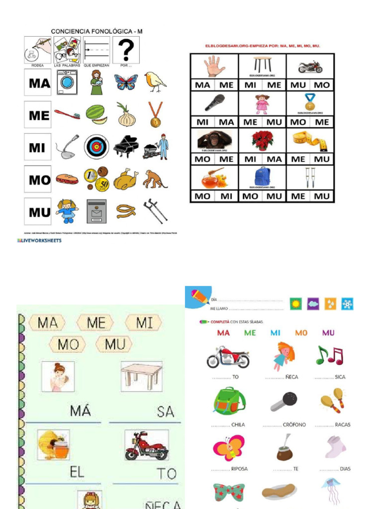 2023 Consonantes M P L S | PDF