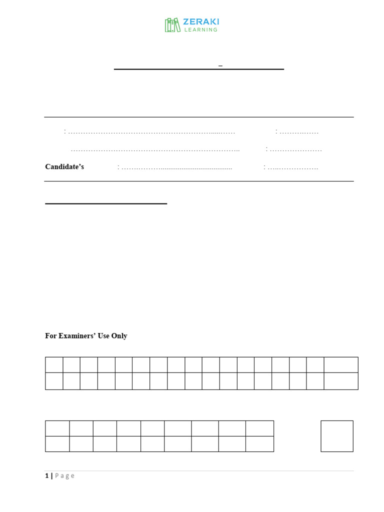 Zeraki Form 2 Maths Exam 2023 | PDF | Area | Triangle