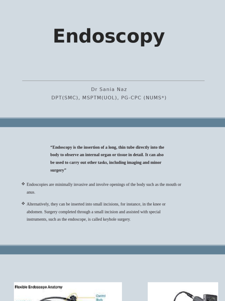 Endoscopy | PDF | Endoscopy | Gastroenterology