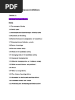 CSEC Social Studies Study Notes | PDF