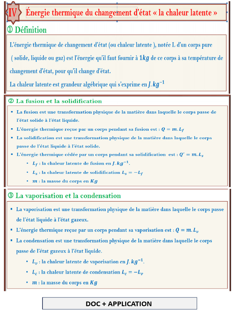 Energie Thermique | PDF