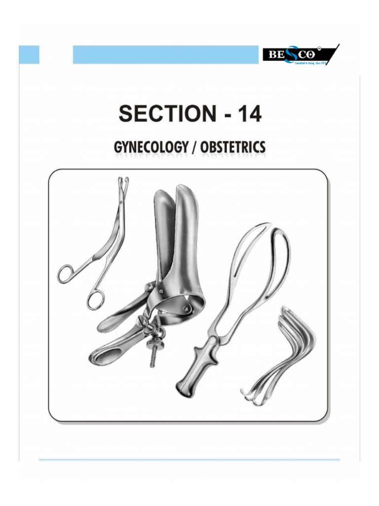 Gynaecology Instruments | PDF