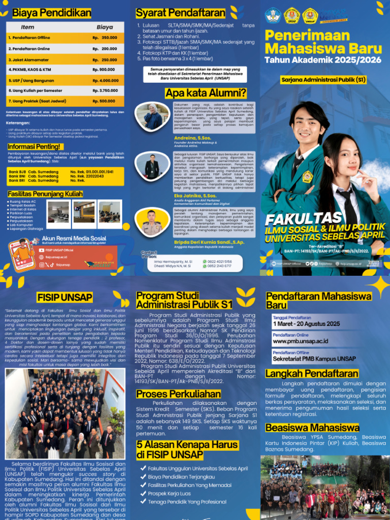 Brosur Reguler 25.26 | PDF