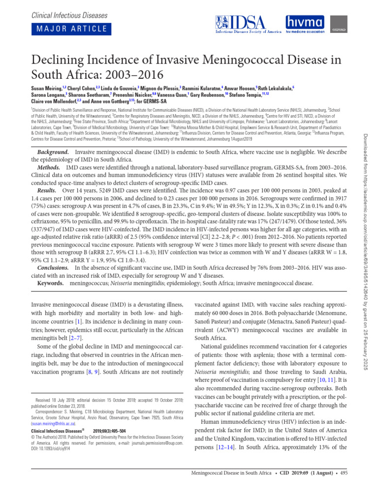Ciy 914 | PDF | Infection | Microbiology