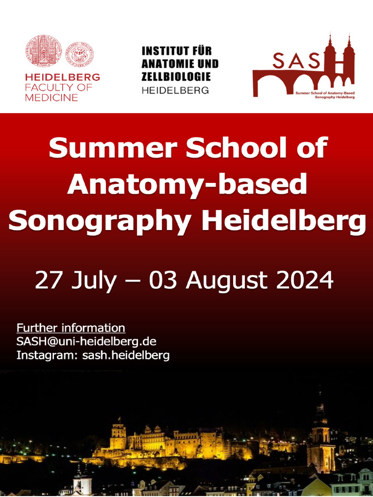 SASH Flyer 2024 | PDF | Medical Ultrasound | Medicine