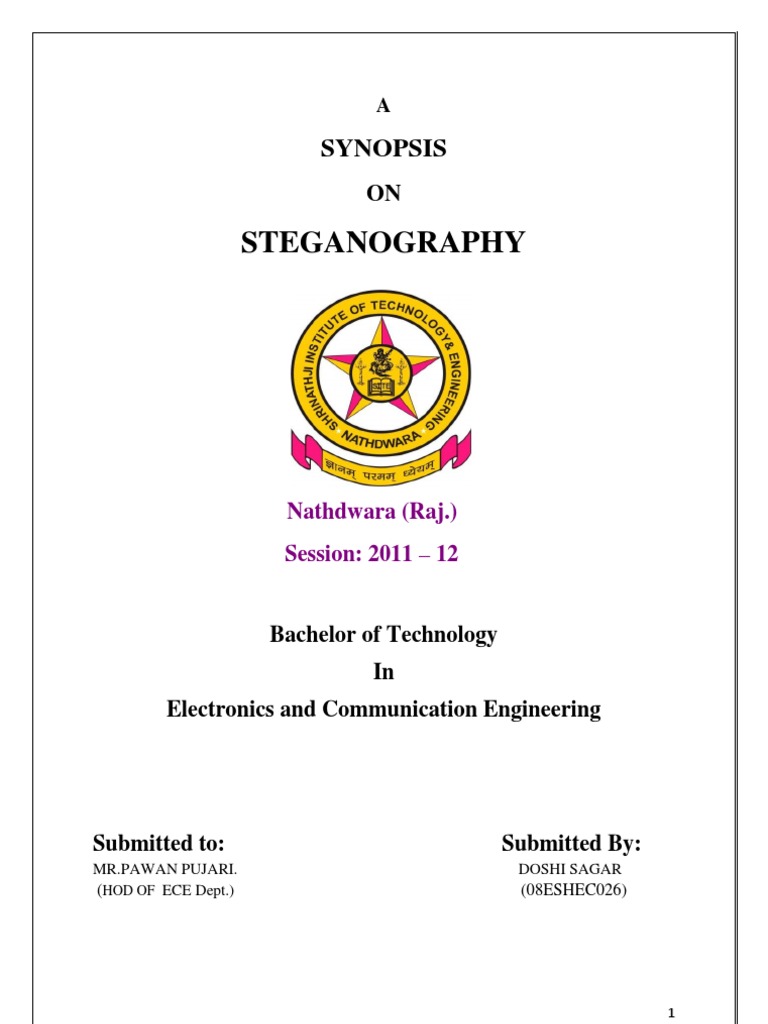 Overview of Steganography Techniques | PDF | Computers