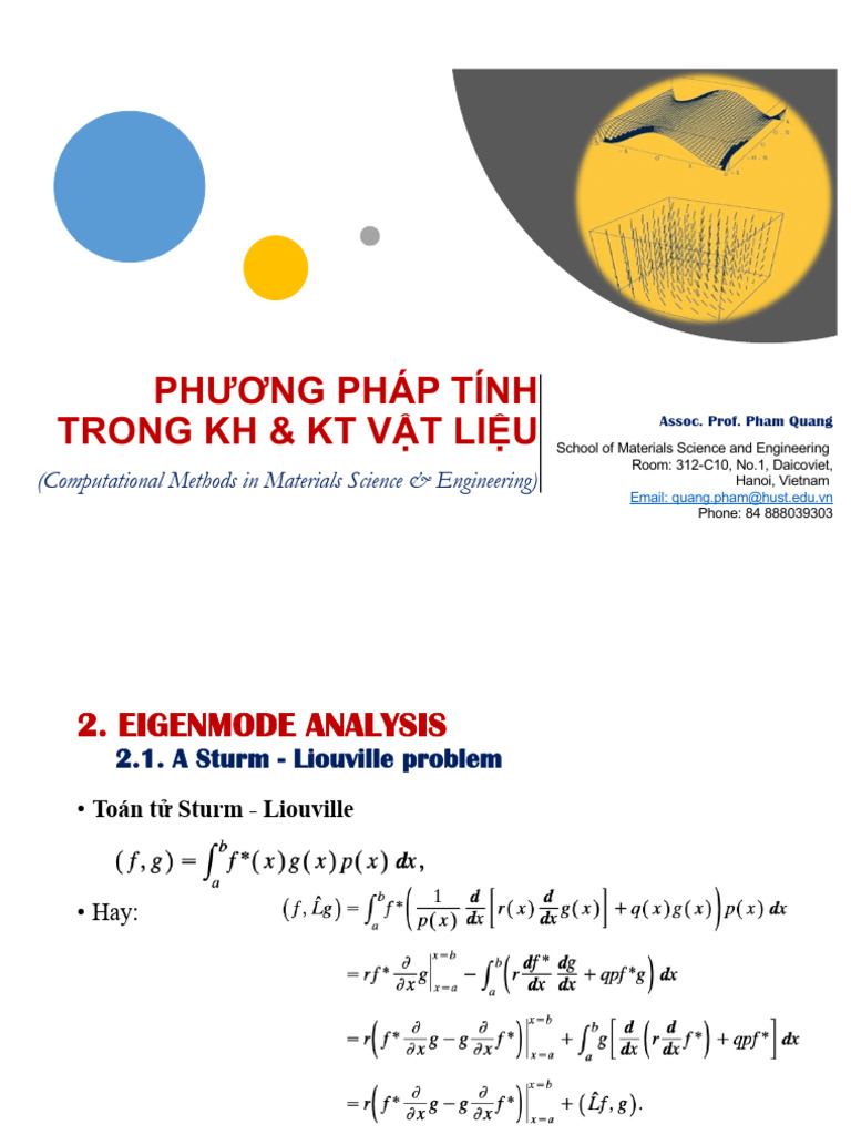 PP Tinh_Ordinary Differential Equation-04 | PDF