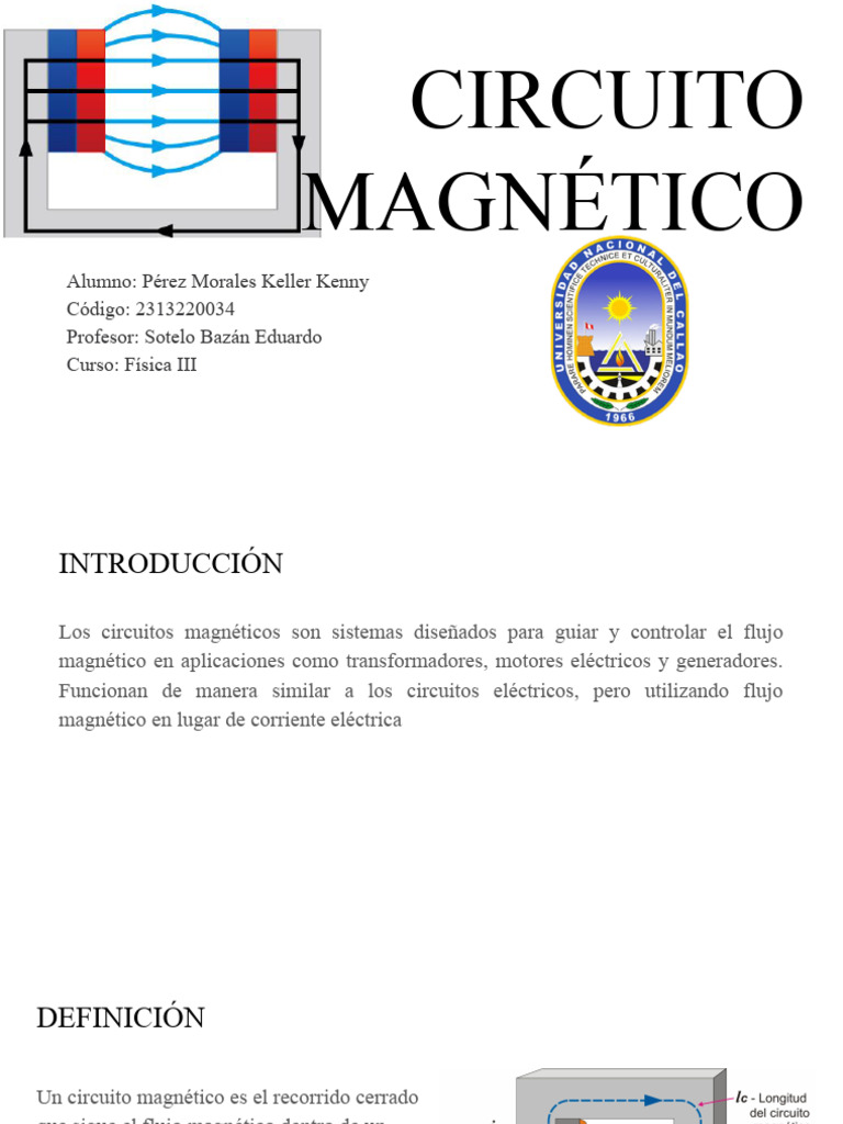 CIRCUITO MAGNÉTICO ? | PDF