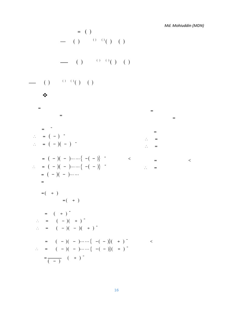 Successive Derivatives | PDF | Mathematics | Operator Theory