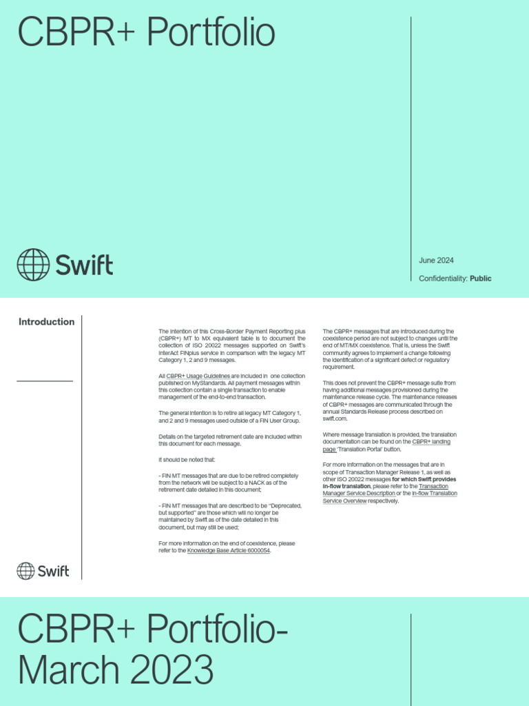 CBPR Plus MT MX Equivalence | PDF | Computing