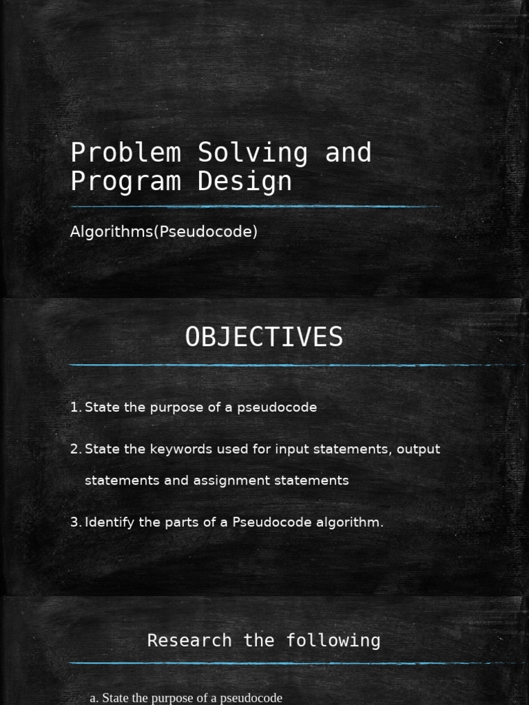 4 The Pseudocode Algorithm Pdf Algorithms Computer Science 