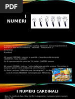 I Numeri Cardinali e Ordinari | PDF