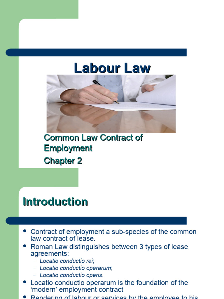 Contract of Employment | PDF | Employment | Restraint Of Trade