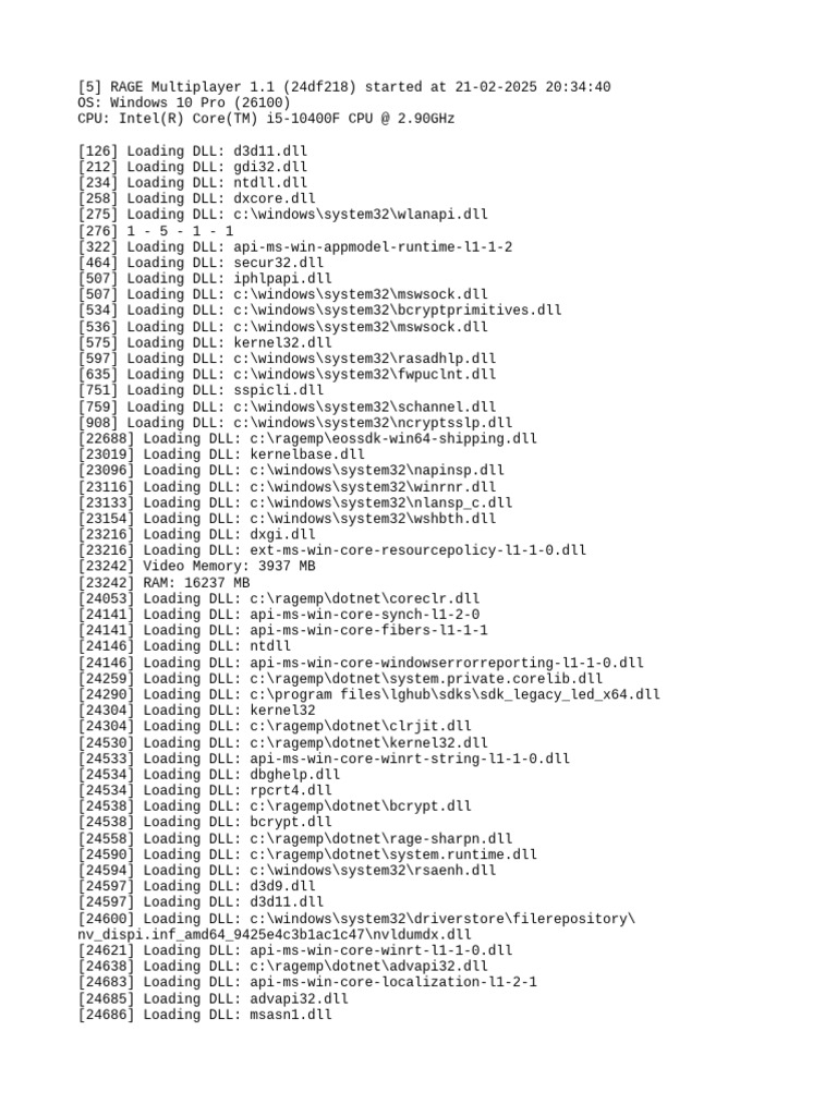 main_logs | PDF | Computer Engineering | Ibm Pc Compatibles