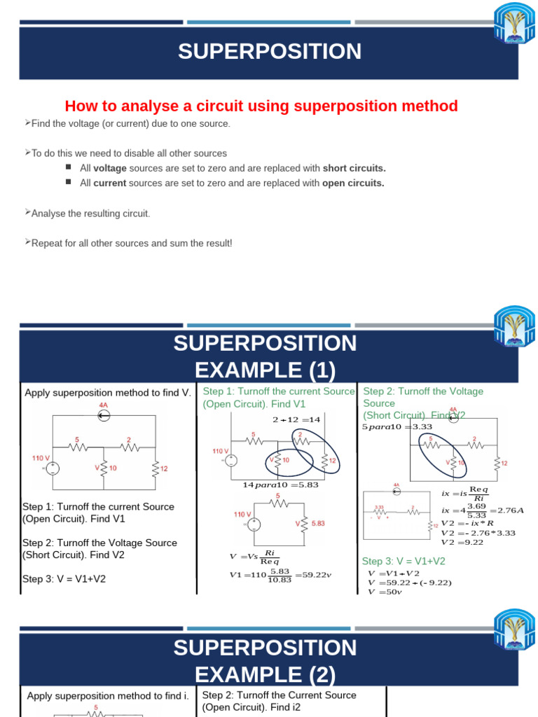 EE201 - Lecture 10 | PDF | Quantity | Voltage