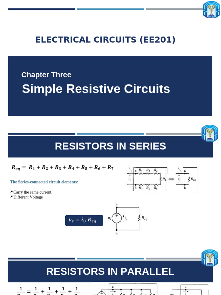 EE201 Lecture 3 | PDF