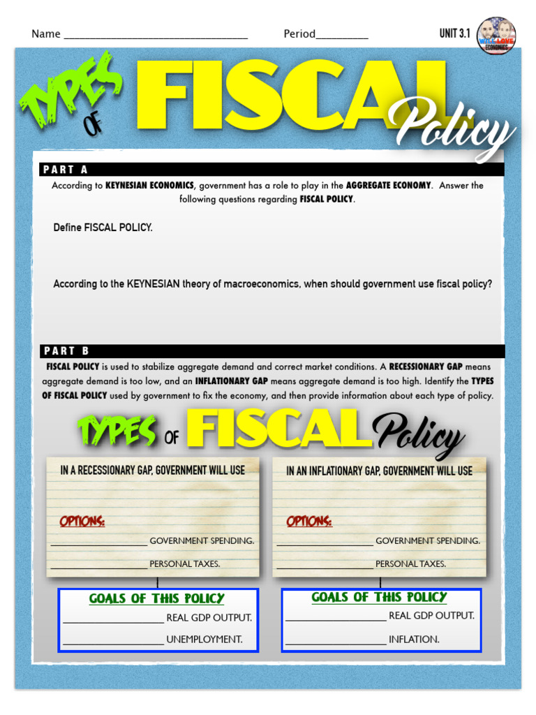 Types of Fiscal Policy Explained | PDF | Fiscal Policy | Monetary Policy