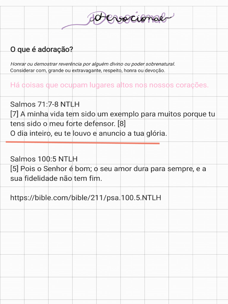Devocional | PDF