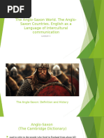 History of the Angles Tribe | PDF | Anglo Saxon England | Late Antiquity