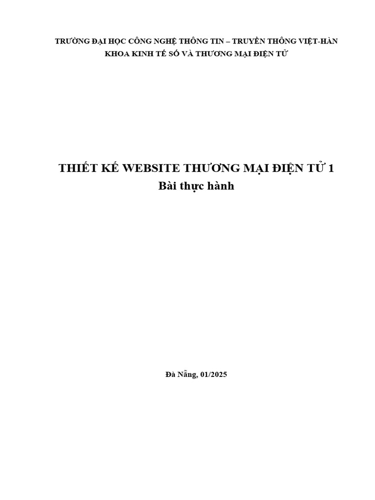 Bai TH TKweb TMDT 012025-lAB 1 | PDF