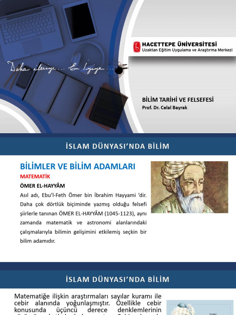 BİLİM TARİHİ-Böl-7-İslam Dünyasında Bilim-2 | PDF